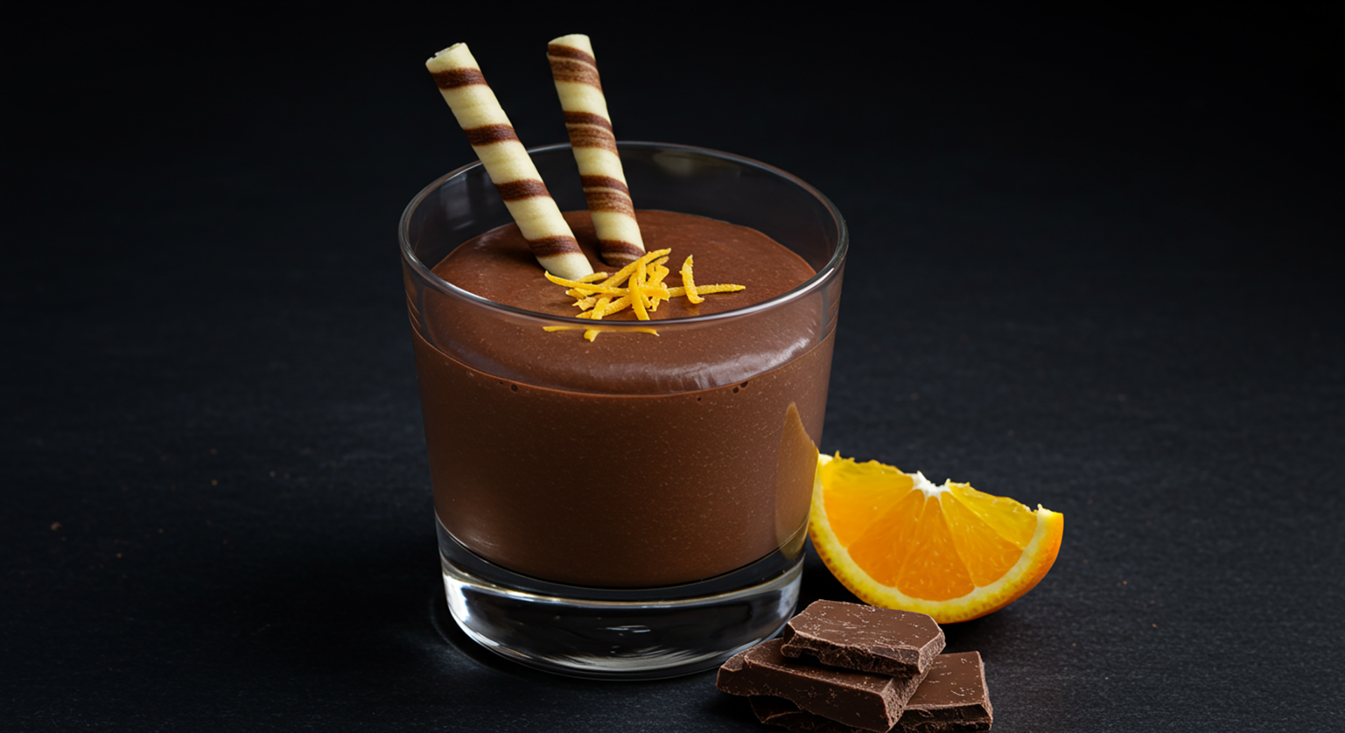 Mousse de chocolate con panela y naranja – Panela Colombia – Pura Energía
